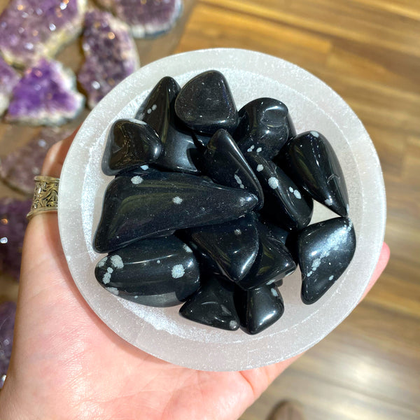 Snowflake Obsidian - Things That Rock